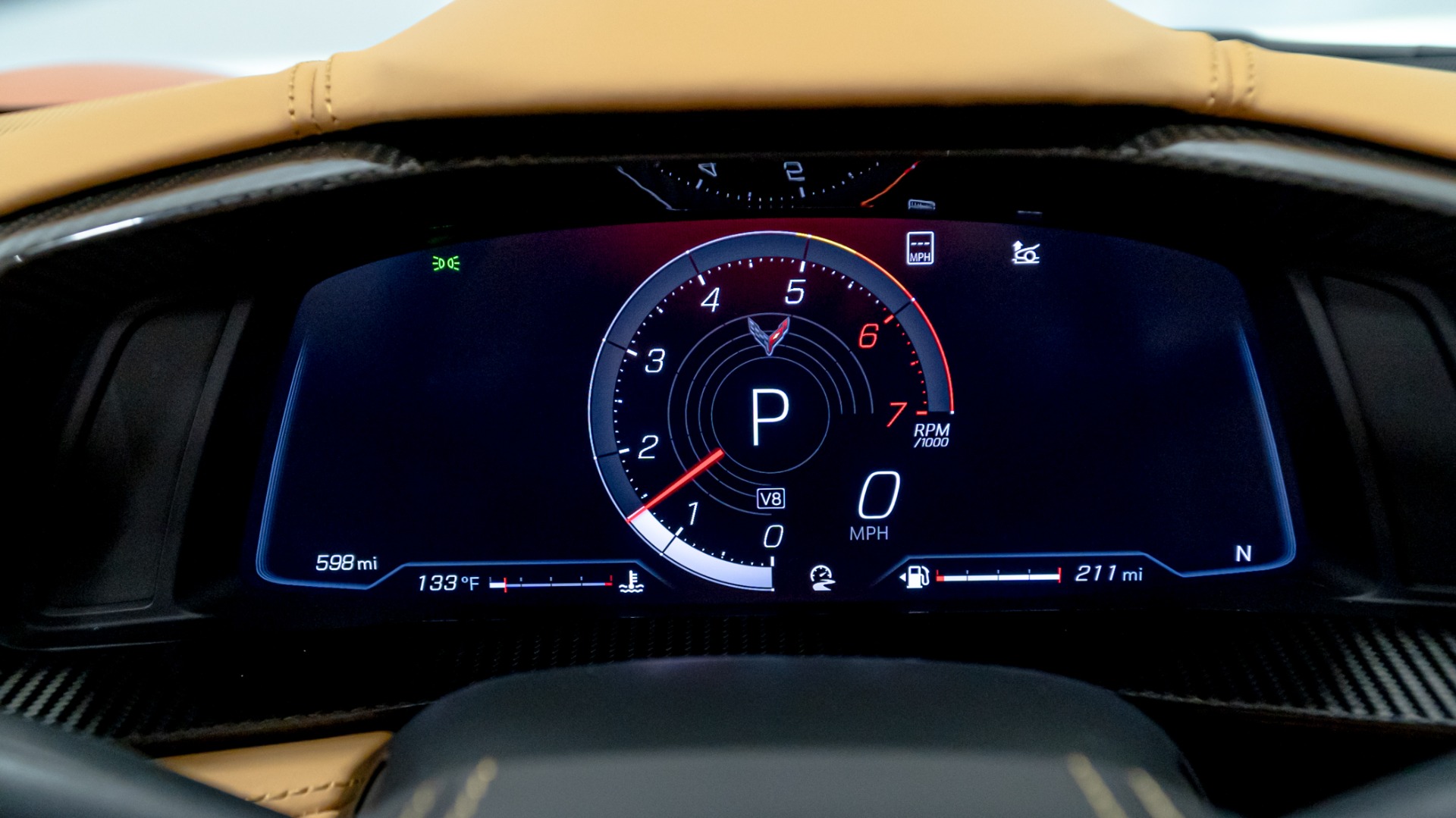 2022 Corvette Stingray Speedometer