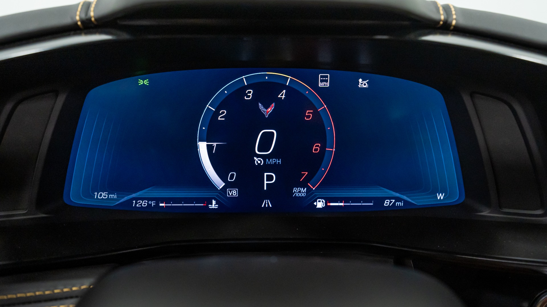 2022 Corvette Stingray Speedometer