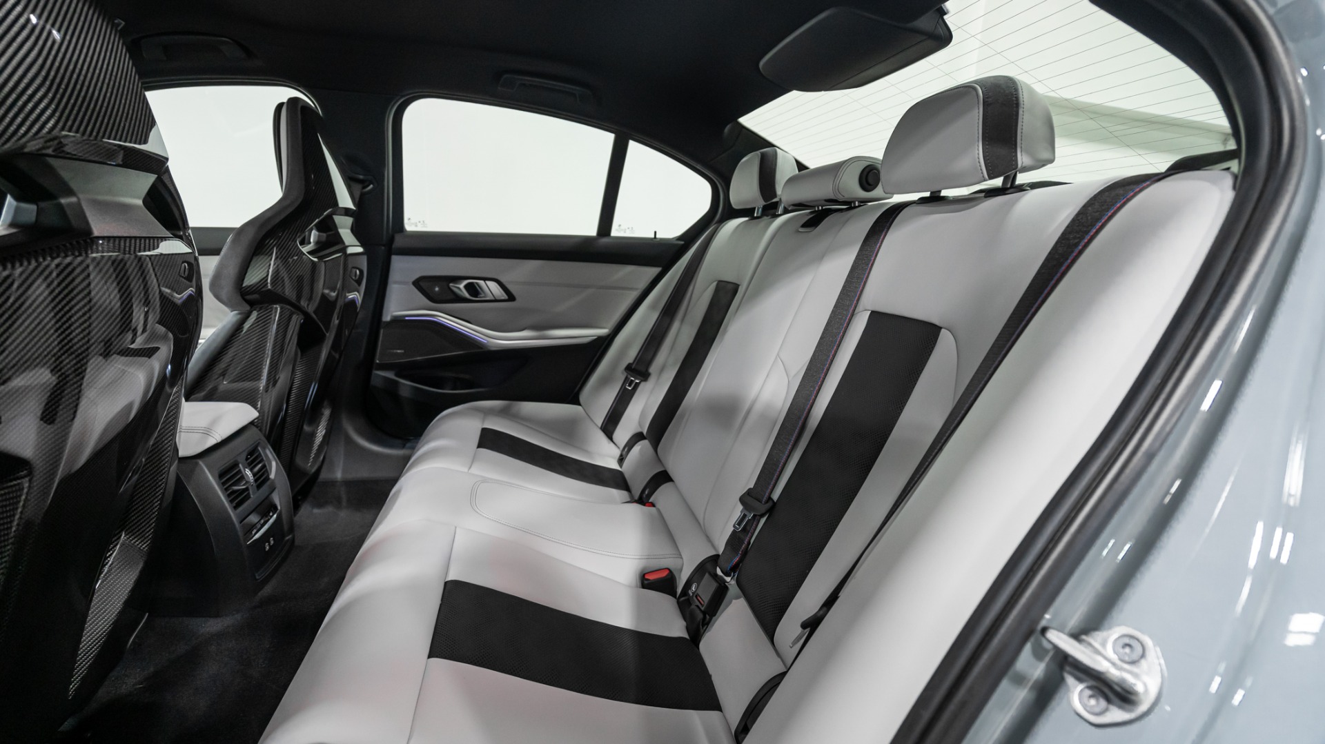 Bmw M3 2022 Interior Back Seat