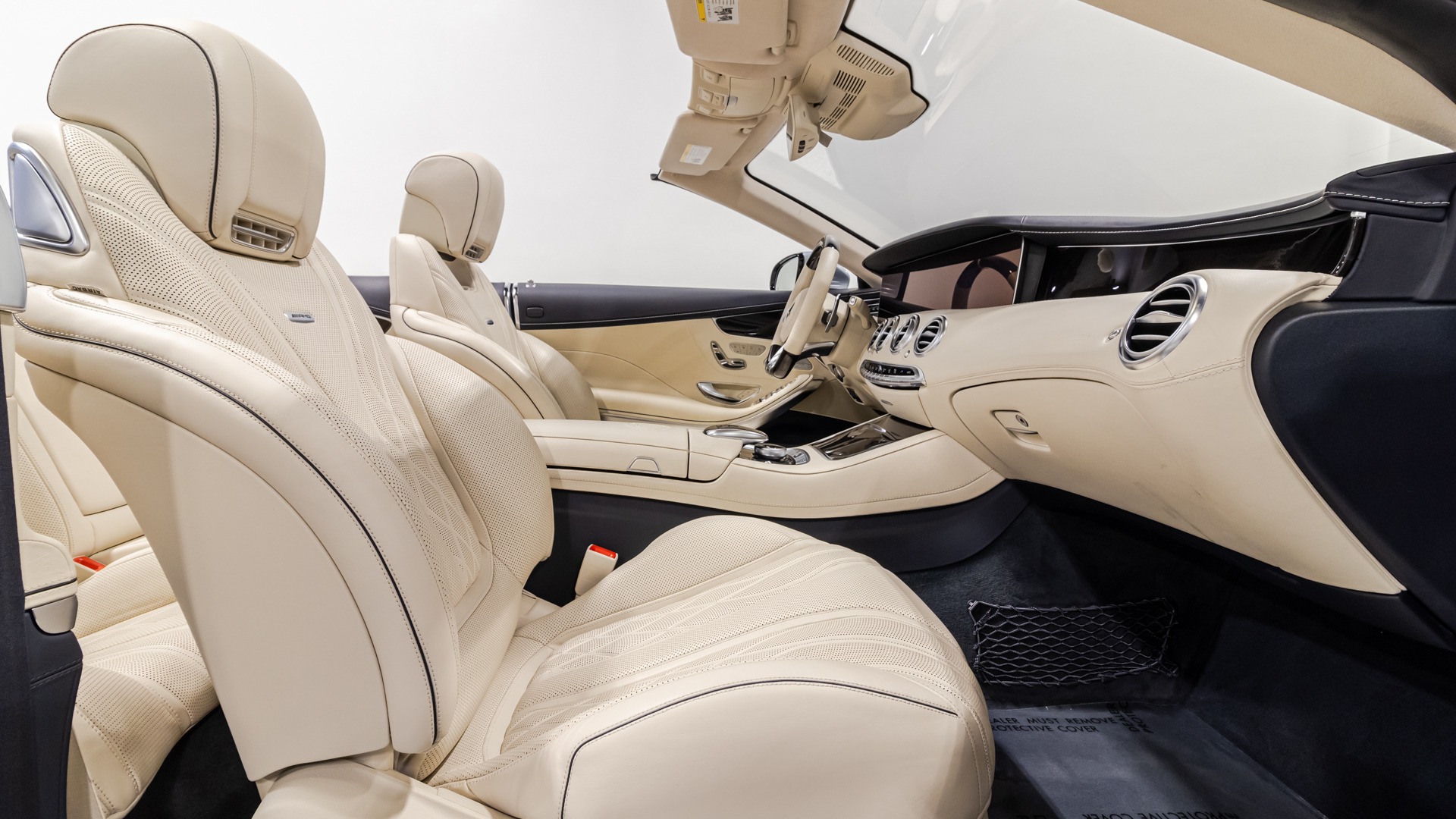 Mercedes Convertible Beige Interior