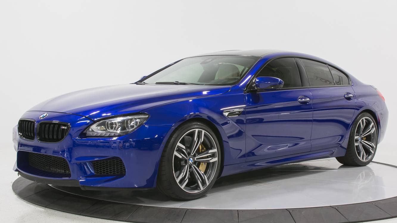 2022 Bmw M6 Convertible Blue